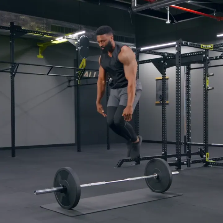 How to Do Burpees over Barbell: Video, Form, Muscles Worked, Tips ...