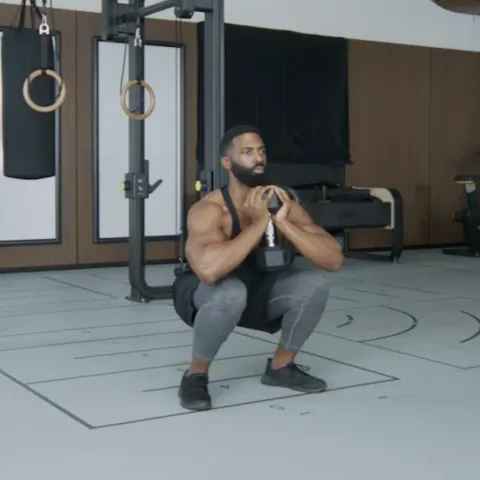 How to Do Dumbbell Goblet Squats: Video, Form, Muscles Worked, Tips ...