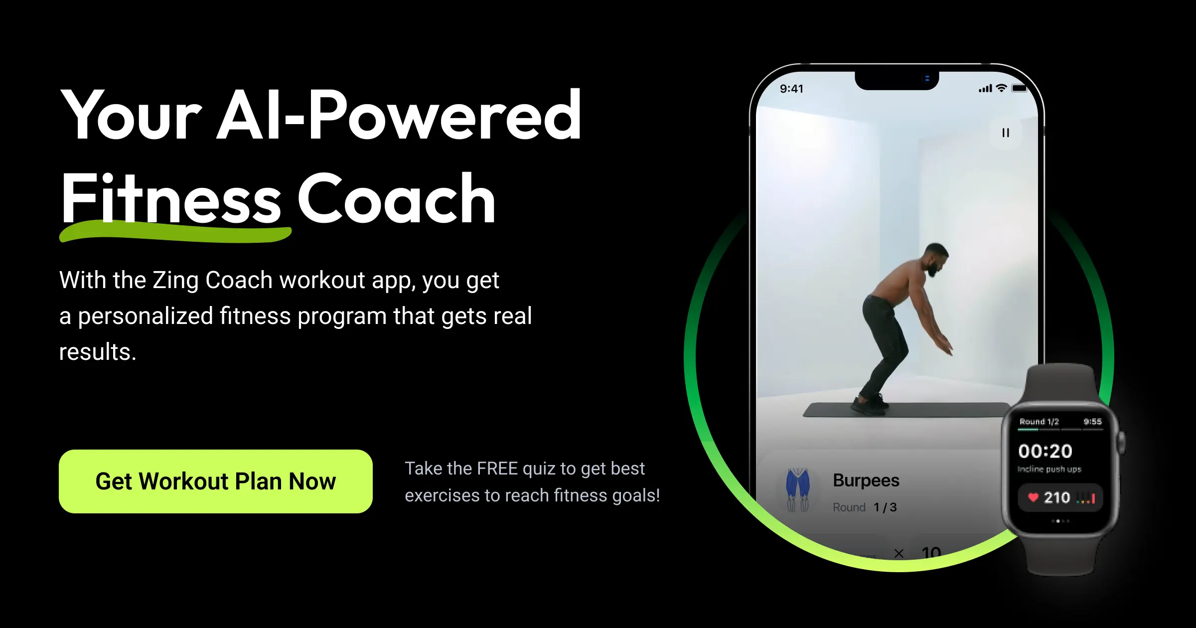 Zing Coach: Personalized Fitness App & Training Plans